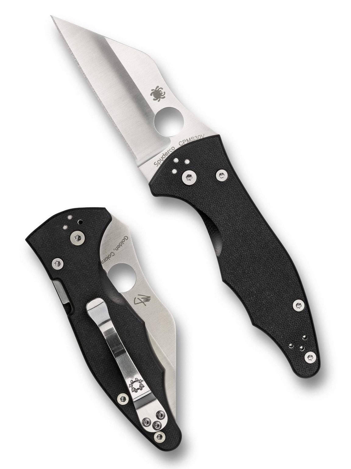 Spyderco Yojimbo 2 Plain Black Crni G10 Preklopni nož - Hunter KŽ